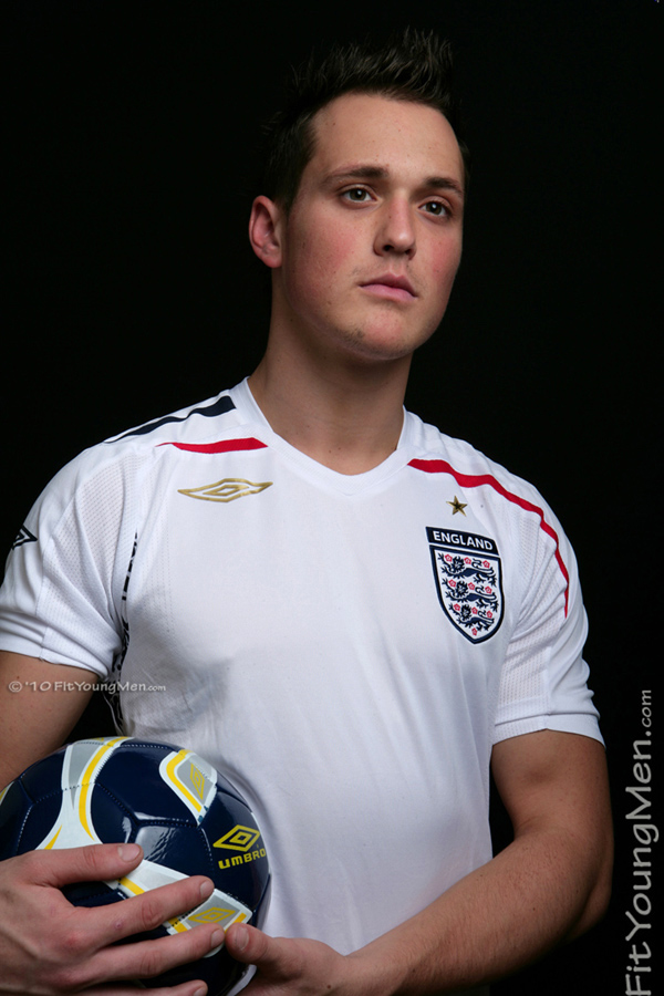 Fit Young Men: Model Jamie Cole - Footballer - Footie Player Jamie