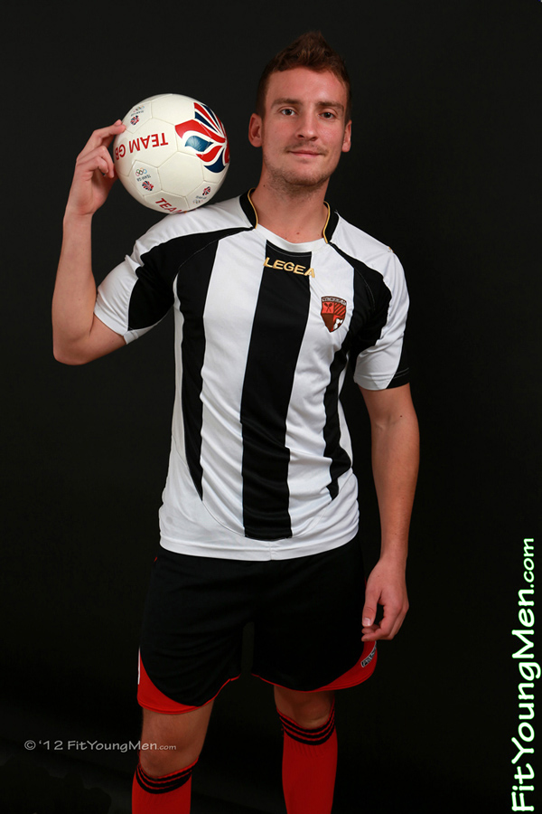 Fit Young Men: Model Ryan Hedges - Footballer - Relaxed Footballer Ryan ...