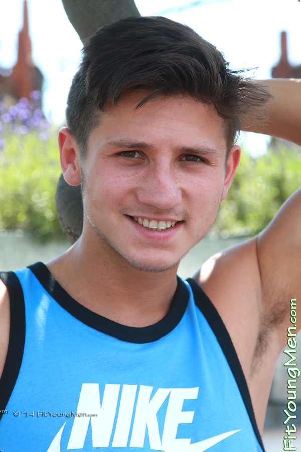Fit Young Men: Model Alfie Clark - Footballer - Young Shy Footballer ...