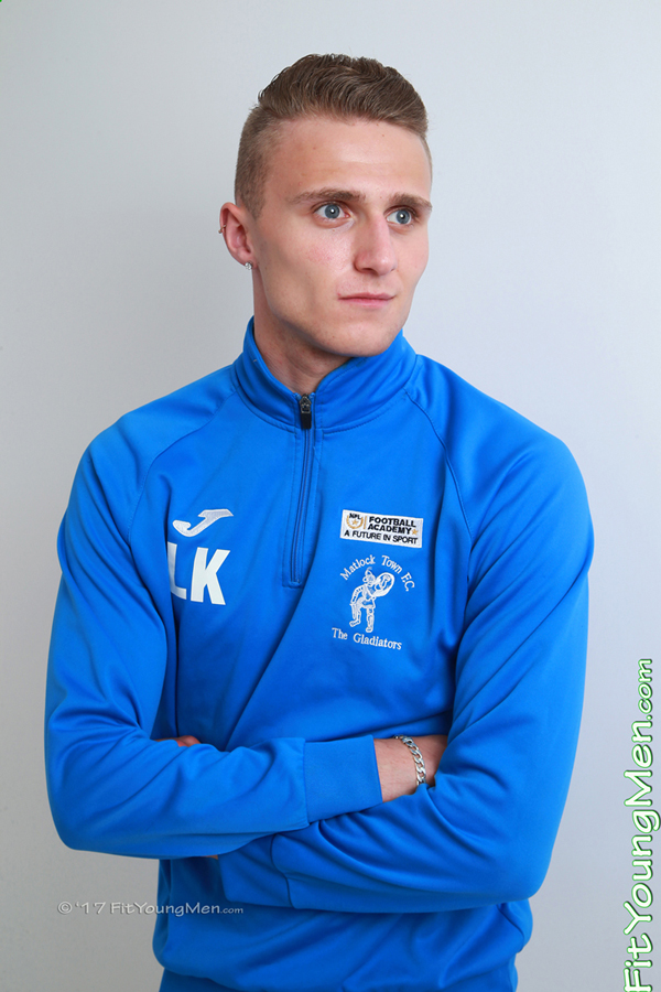 Fit Young Men: Model George Hurst - Footballer - Toned Young Footballer ...